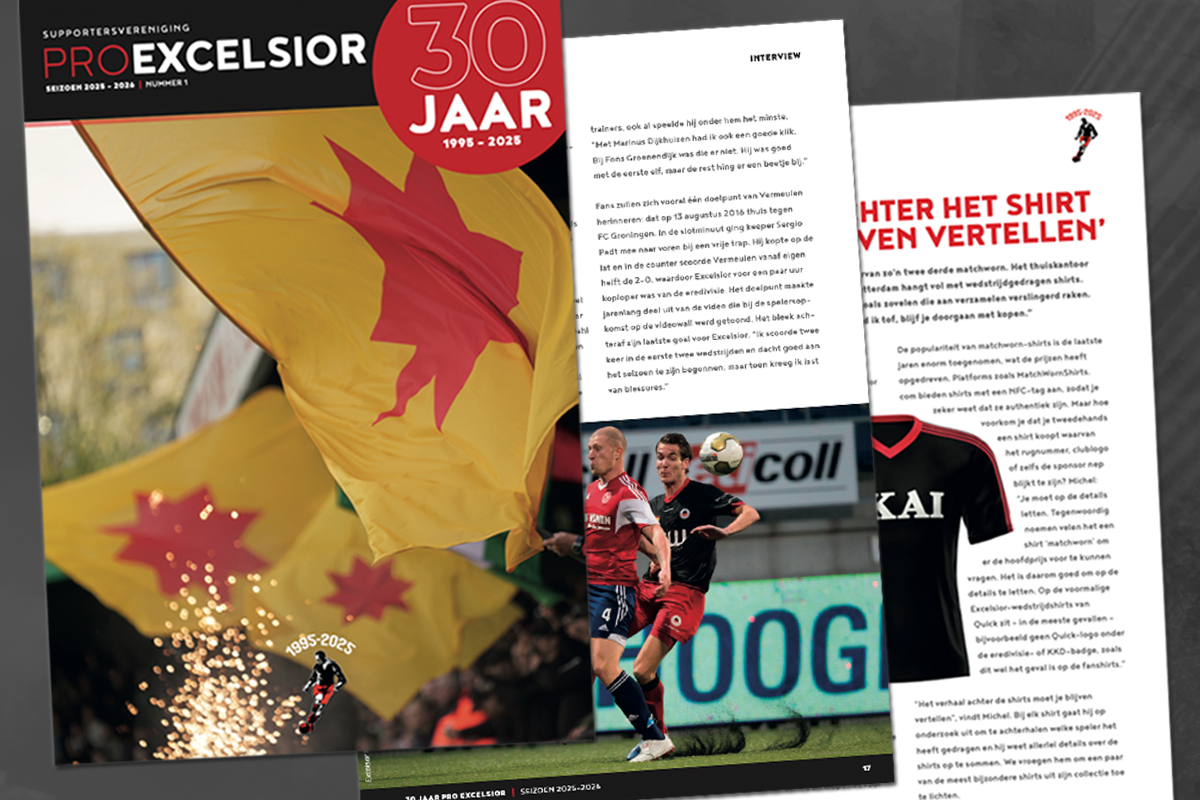 Pro Excelsior Magazine: Lars Hutten, Kevin Vermeulen en meer – SV Pro ...